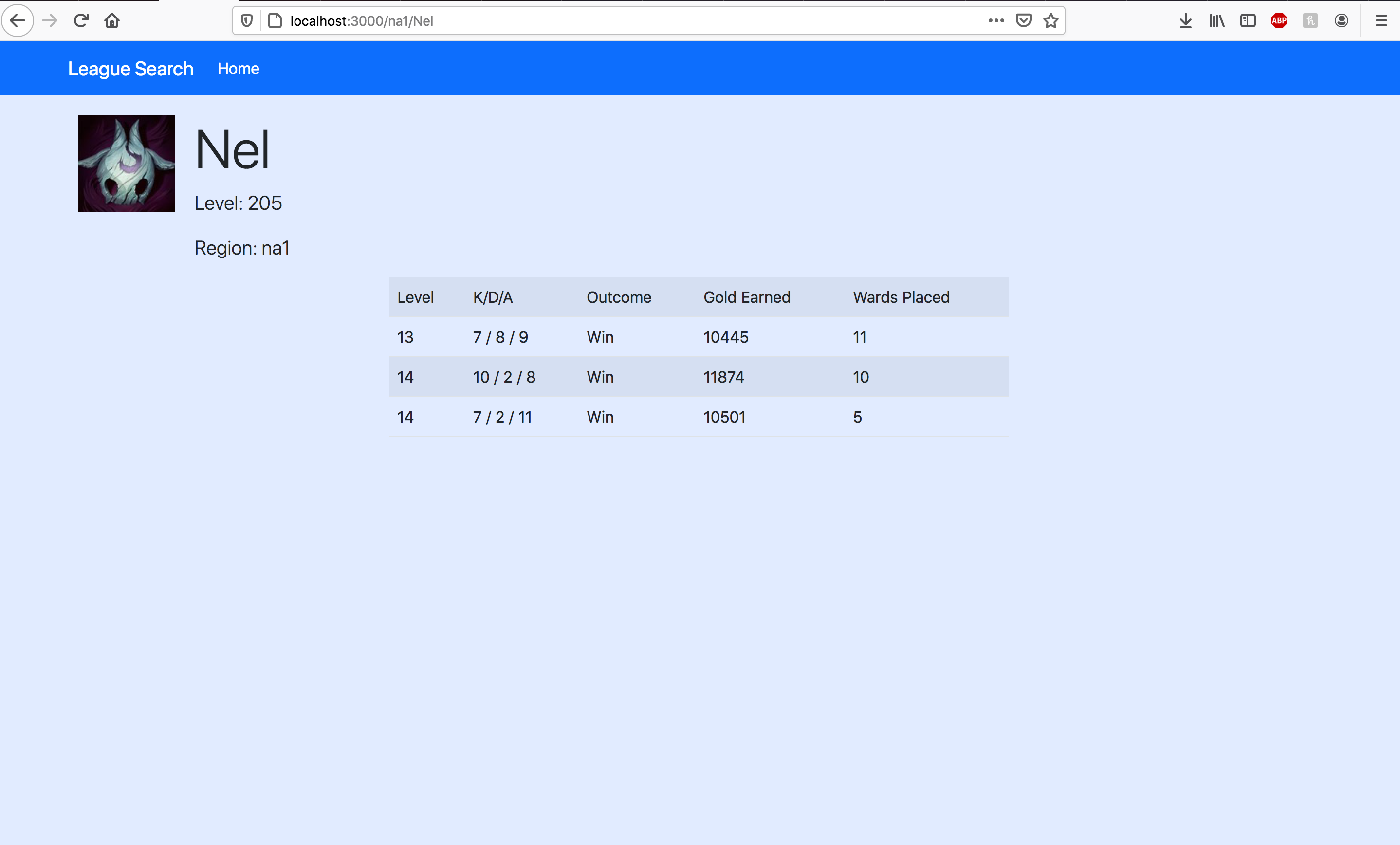 GitHub - Scrolen/RiotAPI-Node-Web-App: A web application that utilizes Riot API and Node to ...