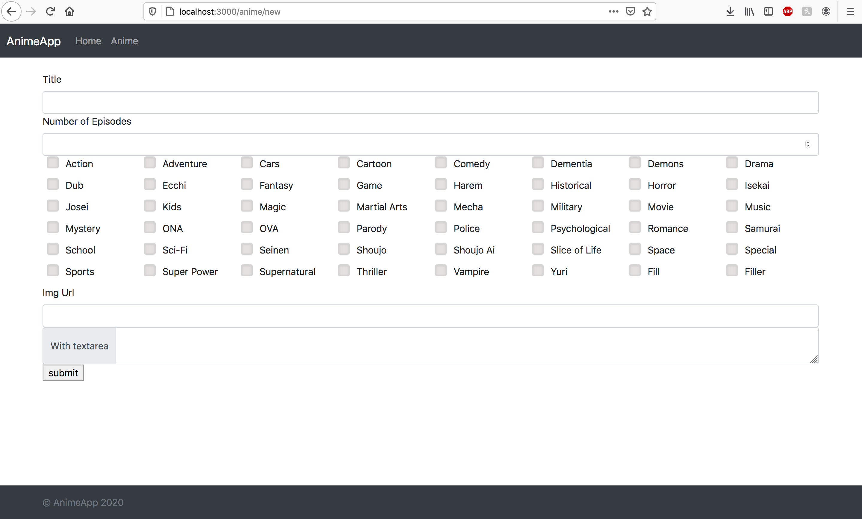 GitHub - Scrolen/Anime-List-Site: Anime Site For Discovering New Anime ...