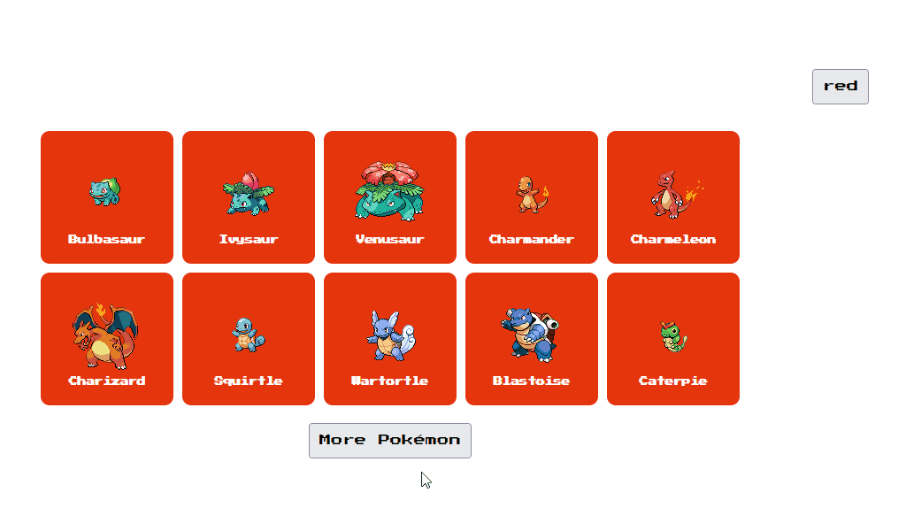 GitHub - gabrielhamdan/pokedex: A pokedex created using React.