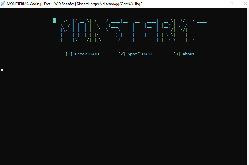 GitHub - noradlb1/MONSTERMC_HWID_Spoofer: MONSTERMC_HWID_Spoofer