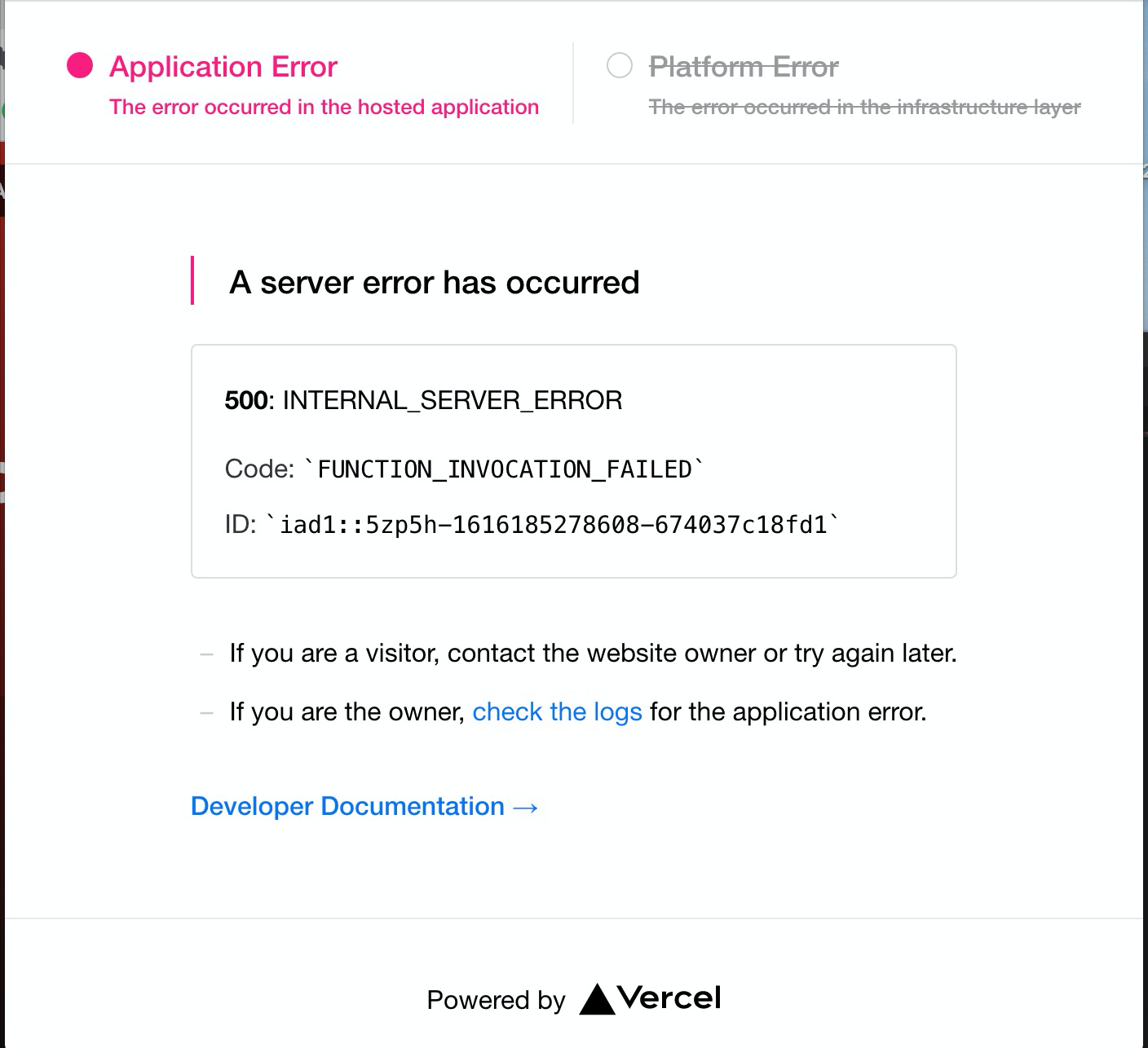 Task timed out after 10.01 seconds on Vercel function logs · vercel next.js · Discussion #16957 ...