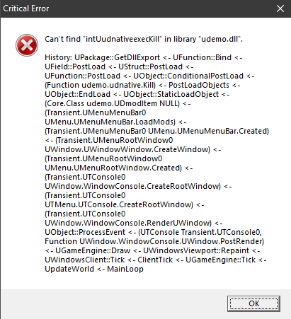 [469b] Directx10 Crash after loading map · Issue #432 · OldUnreal/UnrealTournamentPatches · GitHub
