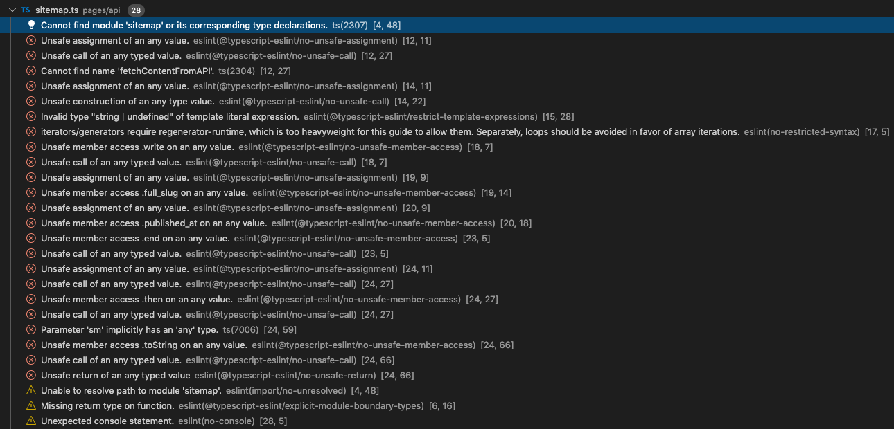 [no Unsafe Assignment] Optional Params For Class Constructor Isn T Any Type · Issue 2396