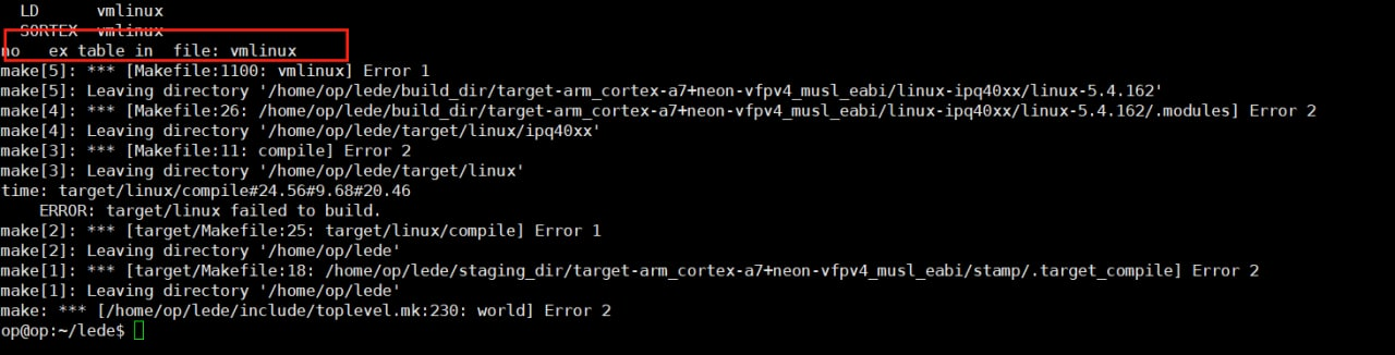 linux-ipq40xx 内核编译失败 · Issue #8670 · coolsnowwolf/lede · GitHub