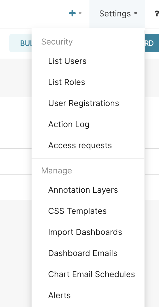 Export Dashboard button cannot be hidden · Issue #15855 · apache/superset · GitHub