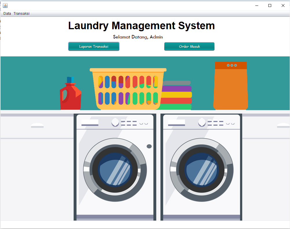 GitHub - CakraDarma/Laundry-Management-System