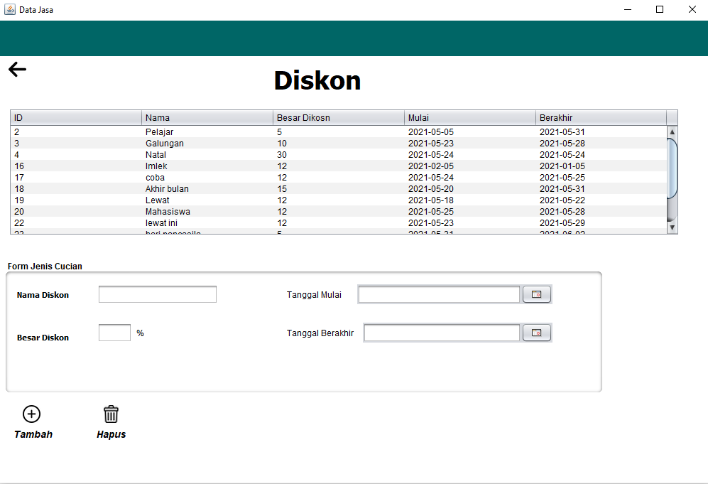 GitHub - CakraDarma/Laundry-Management-System