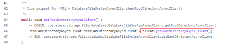 Storage - Files Data Lake Samples Issue · Issue #33774 · Azure/azure-sdk-for-java · GitHub