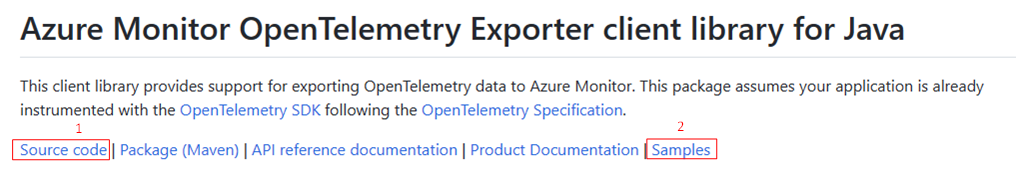 Opentelemetry Exporter Readme Issue · Issue 33777 · Azureazure Sdk For Java · Github
