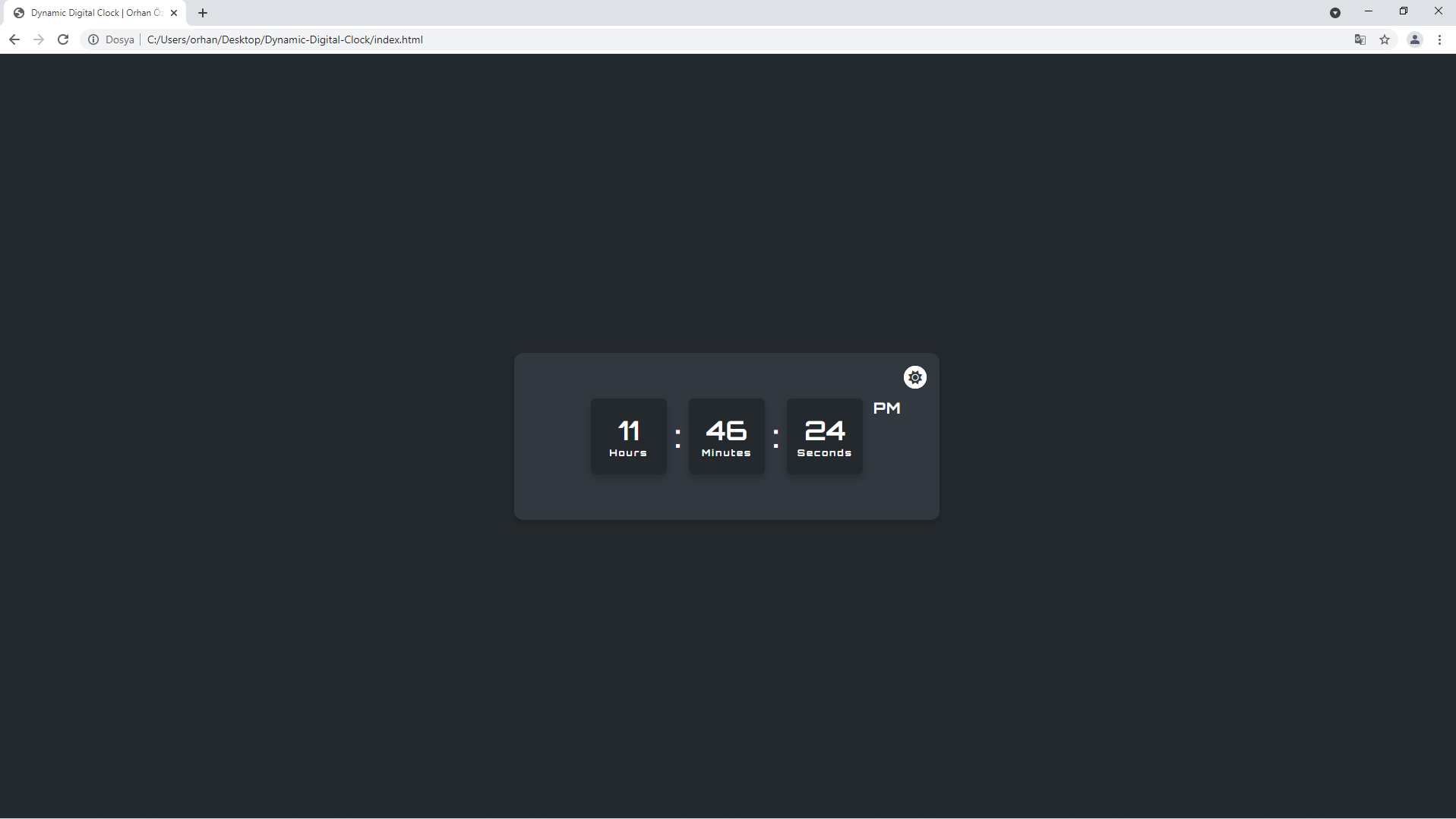 GitHub - Orhan-34/dynamic-digital-clock: light-dark mode usable