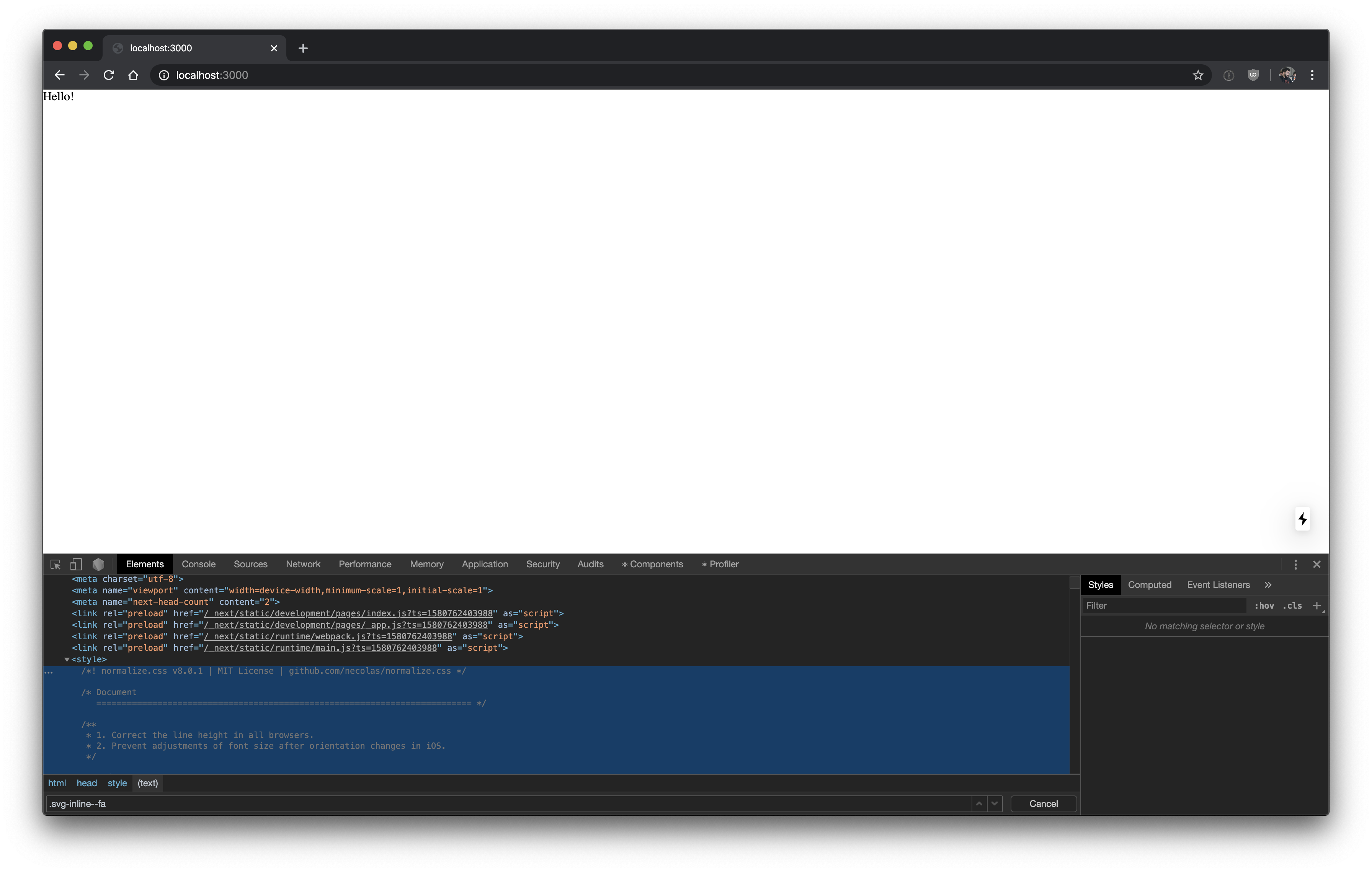 Github Ramasilveyra Bug Repro Next Global Css