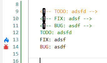 Problem with highlights in HTML file · Issue #353 · Gruntfuggly/todo-tree · GitHub