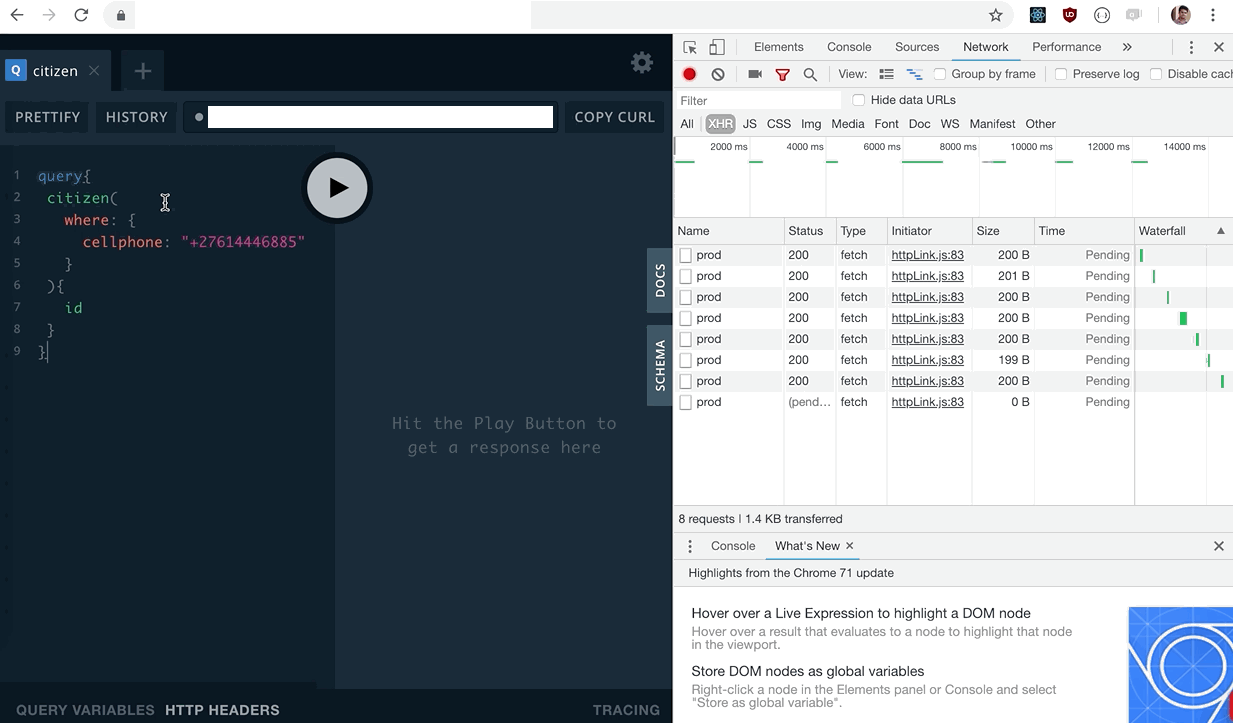 Polling for schema breaks playground for larger schemas · Issue #947 · graphql/graphql ...