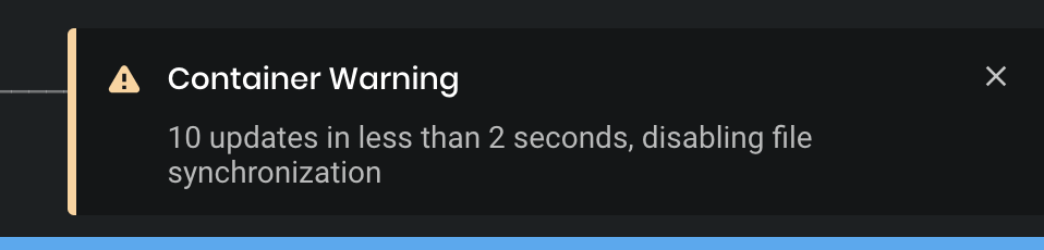 File synchronization rate limit · Issue #2896 · codesandbox/codesandbox-client · GitHub
