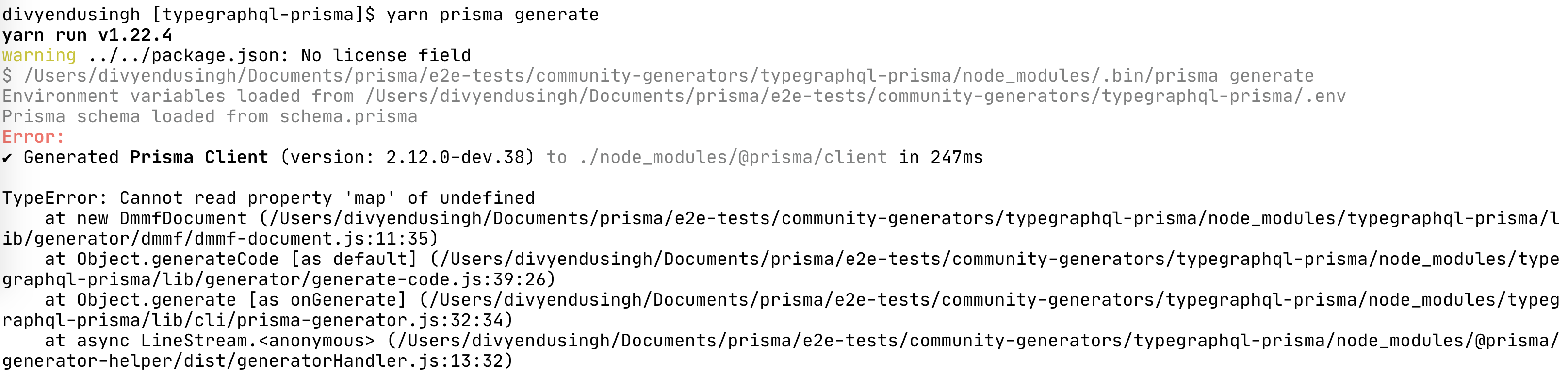 Test community generators · Issue #850 · prisma/ecosystem-tests · GitHub