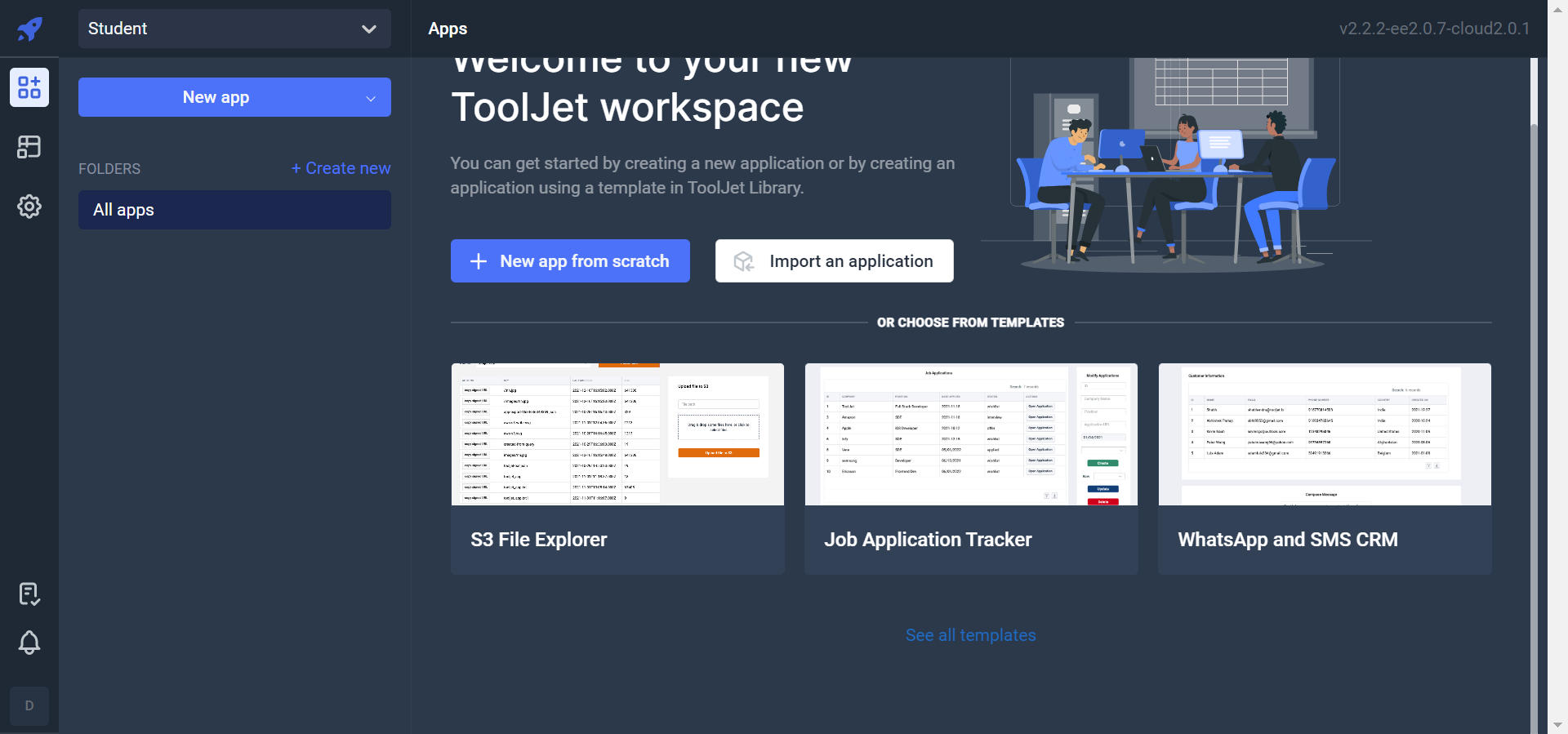 White space is present on the right side · Issue #6078 · ToolJet/ToolJet · GitHub