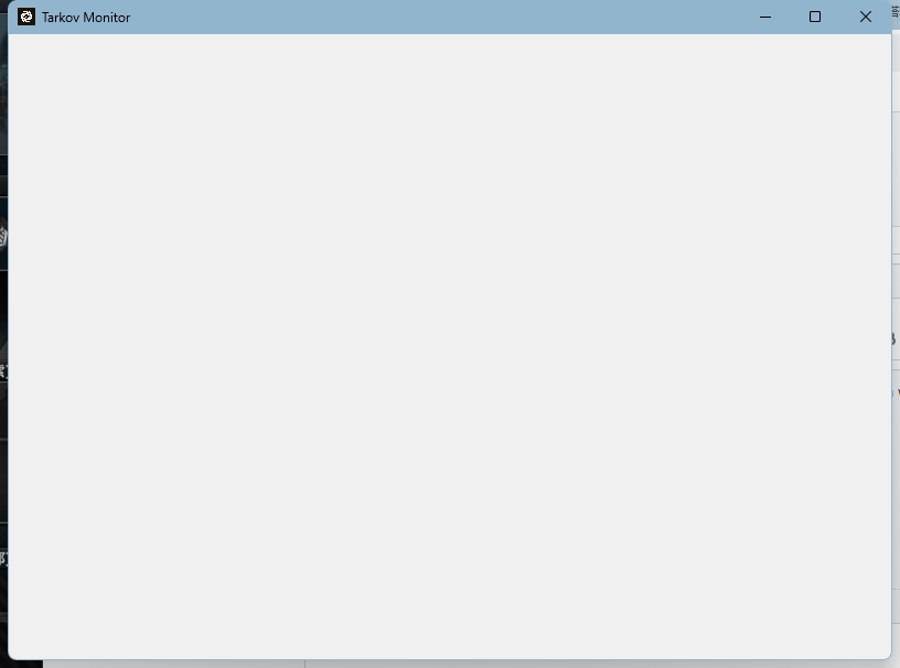unable to open Tarkov monitor correctly · Issue #30 · the-hideout/TarkovMonitor · GitHub