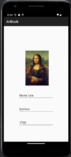 GitHub - bengisusaahin/ArtBook: Android Project