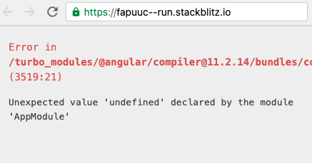 bug(core): some stackblitz examples doesn't work · Issue #6976 · SAP/fundamental-ngx · GitHub