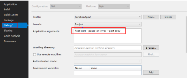 Port 7071 is unavailable when debugging locally · Issue #1921 · Azure/Azure-Functions · GitHub