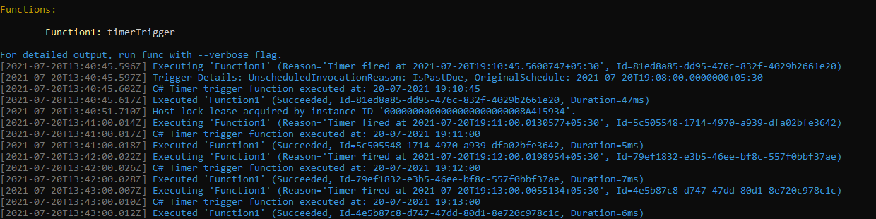 Error A Scripthost Error Has Occurred When Run Azure Function · Issue 8840
