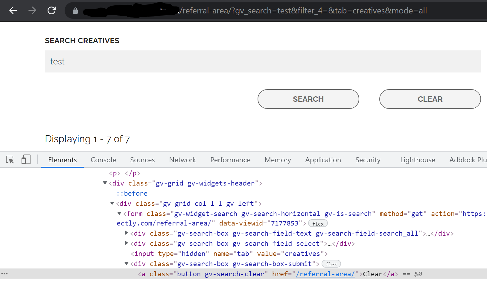 Wrong Clear button URL on Search Bar result page · Issue #1632 · GravityKit/GravityView · GitHub