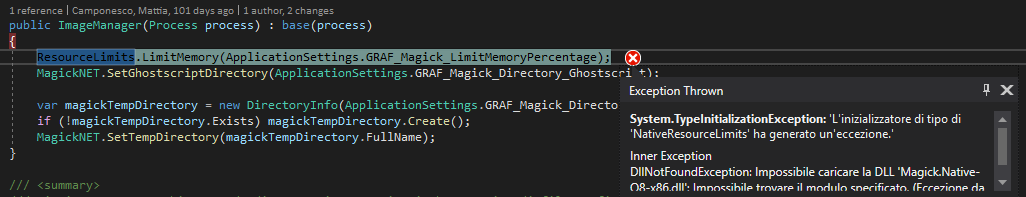 Magick.NET 9.0.0 - The type initializer for 'NativeResourceLimits' threw an exception. · Issue ...