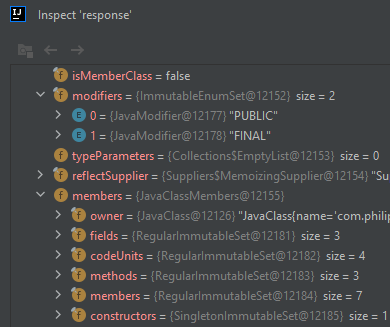 Problem with getRawReturnType and getRawParameterTypes when the objects are not in the same ...