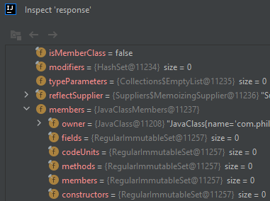 Problem with getRawReturnType and getRawParameterTypes when the objects are not in the same ...