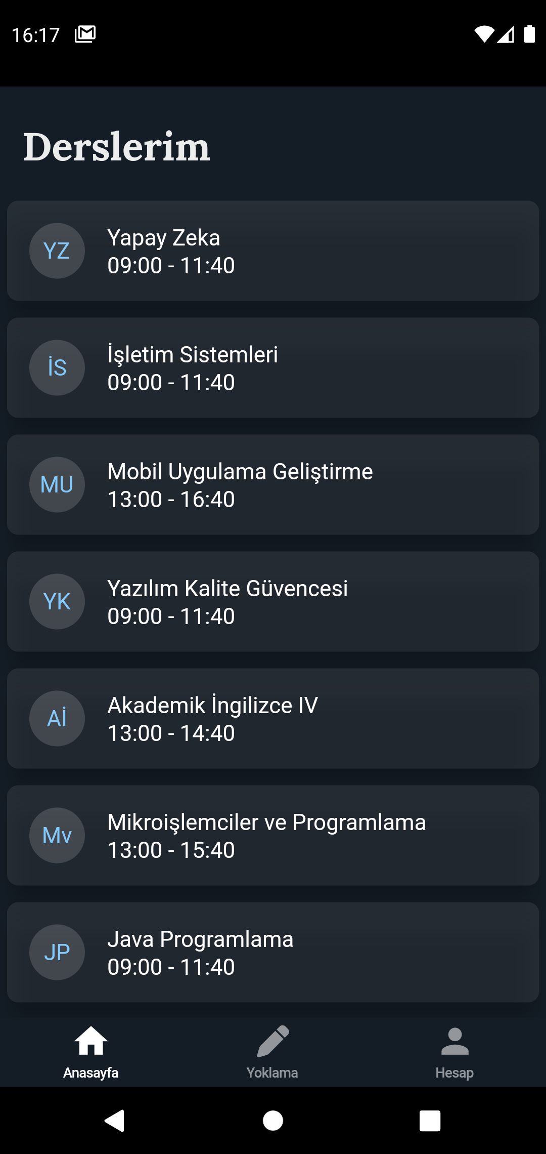 GitHub - alkimcivelek/flutter_attendance_app