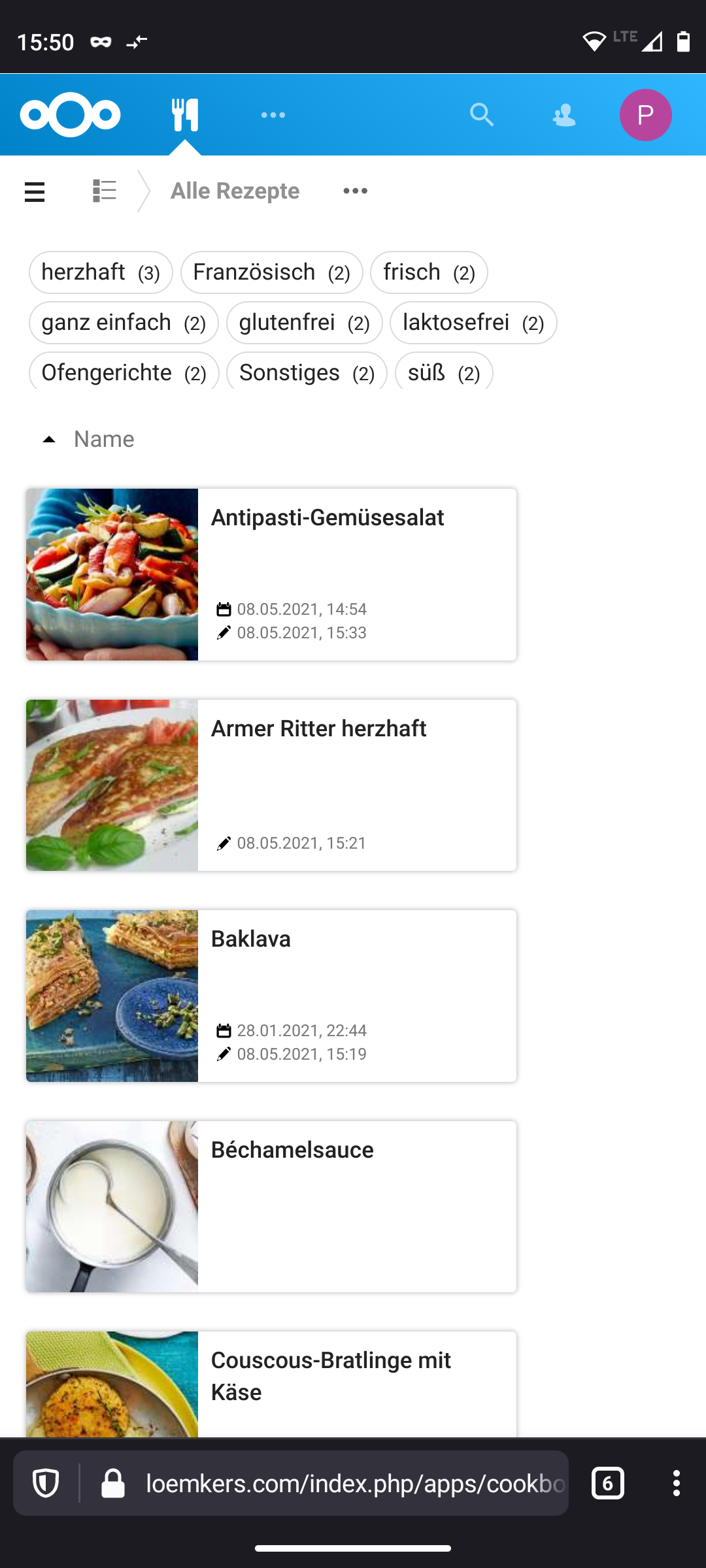 Android App Missing Recipes · Issue 715 · Nextcloud Cookbook · Github