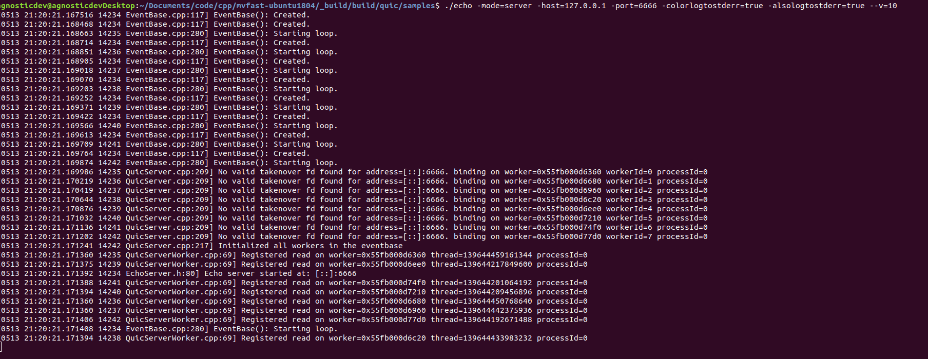 EchoClient and EchoServer unable to establish connection · Issue #11 ...