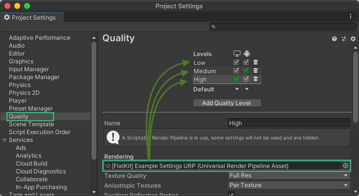 'Outline Image Effects' does not work in a URP android environment ...