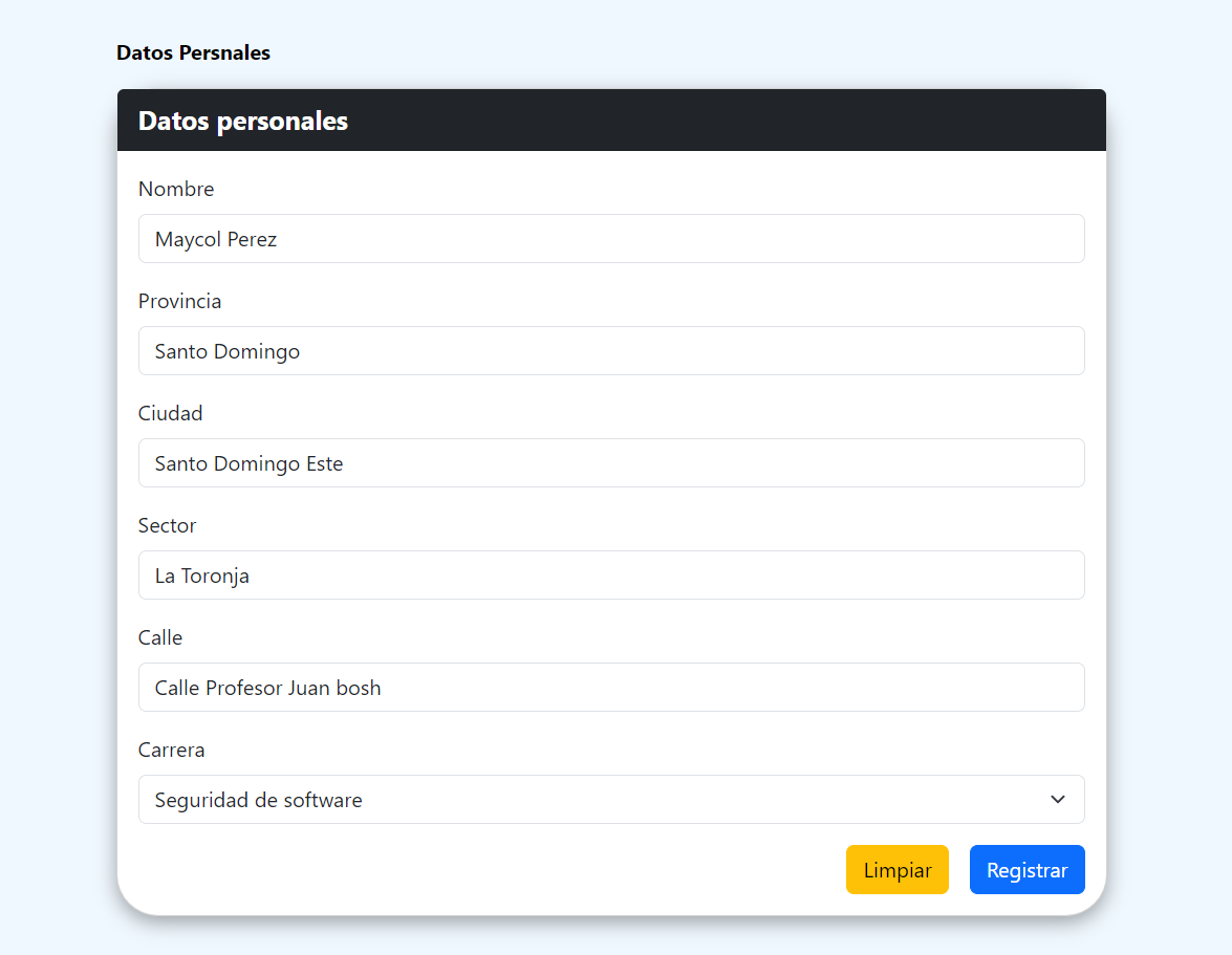 GitHub - LNagad/CoursesRegistration