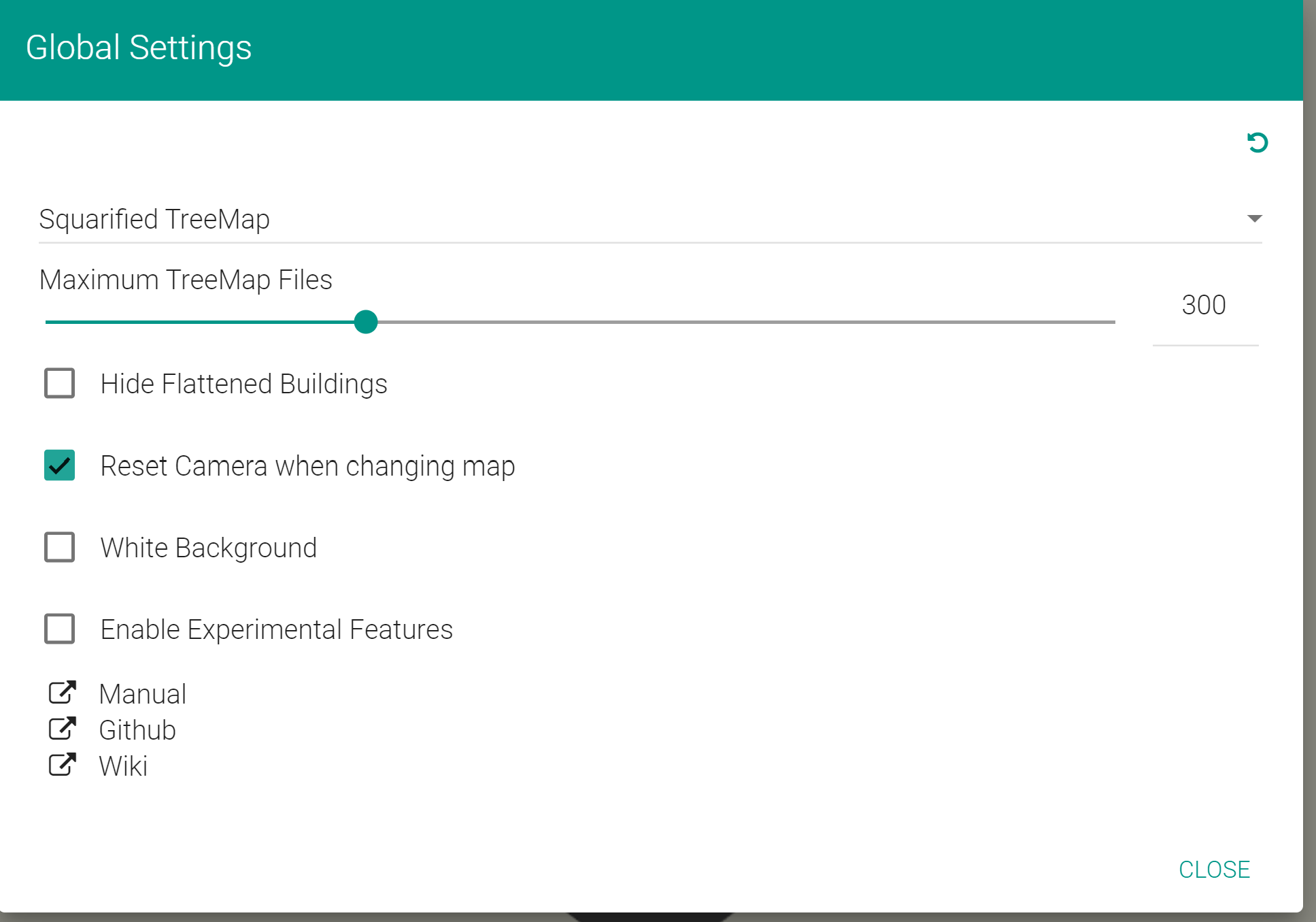 reset street view global config not working · Issue #1632 · MaibornWolff/codecharta · GitHub