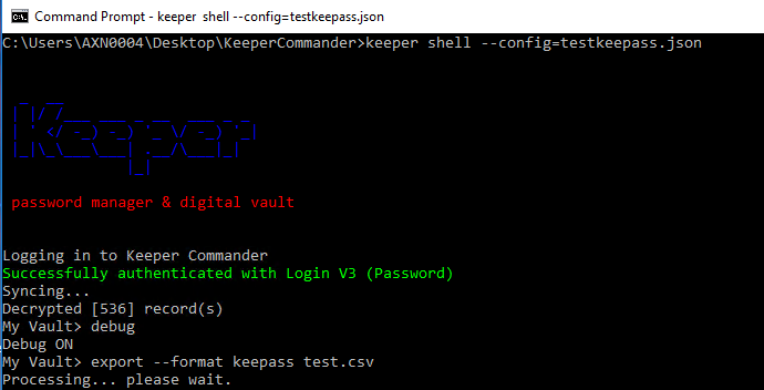 Keepass export fails on Windows with Python 3.9 · Issue #308 · Keeper-Security/Commander · GitHub