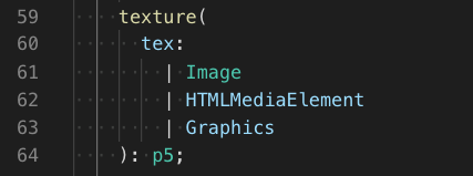 typescript types issue - Should be HTMLMediaElement · Issue #3269 · processing/p5.js · GitHub