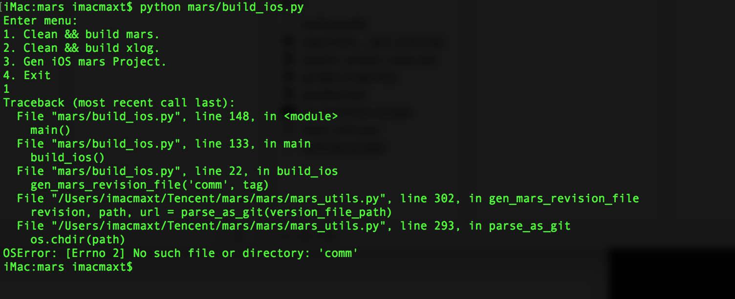 xlog编译不过 · Issue #289 · Tencent/mars · GitHub