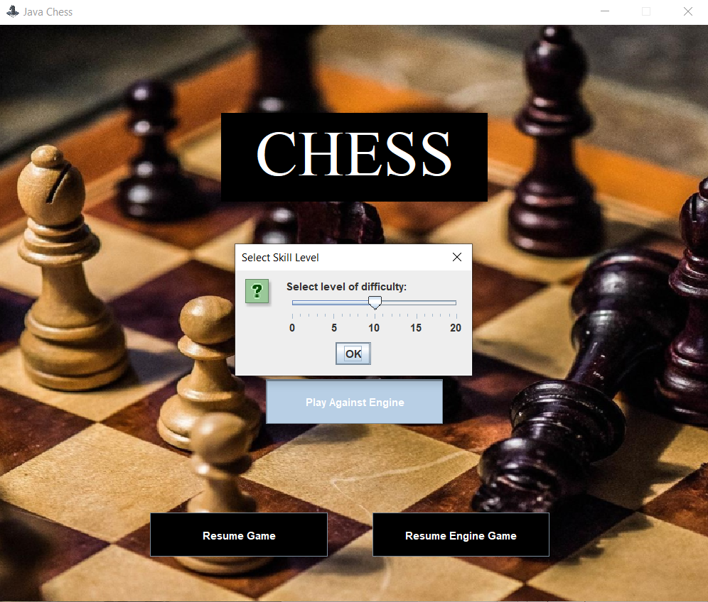 GitHub - ichiyan/Chess-Java: play chess against a friend (offline) or ...