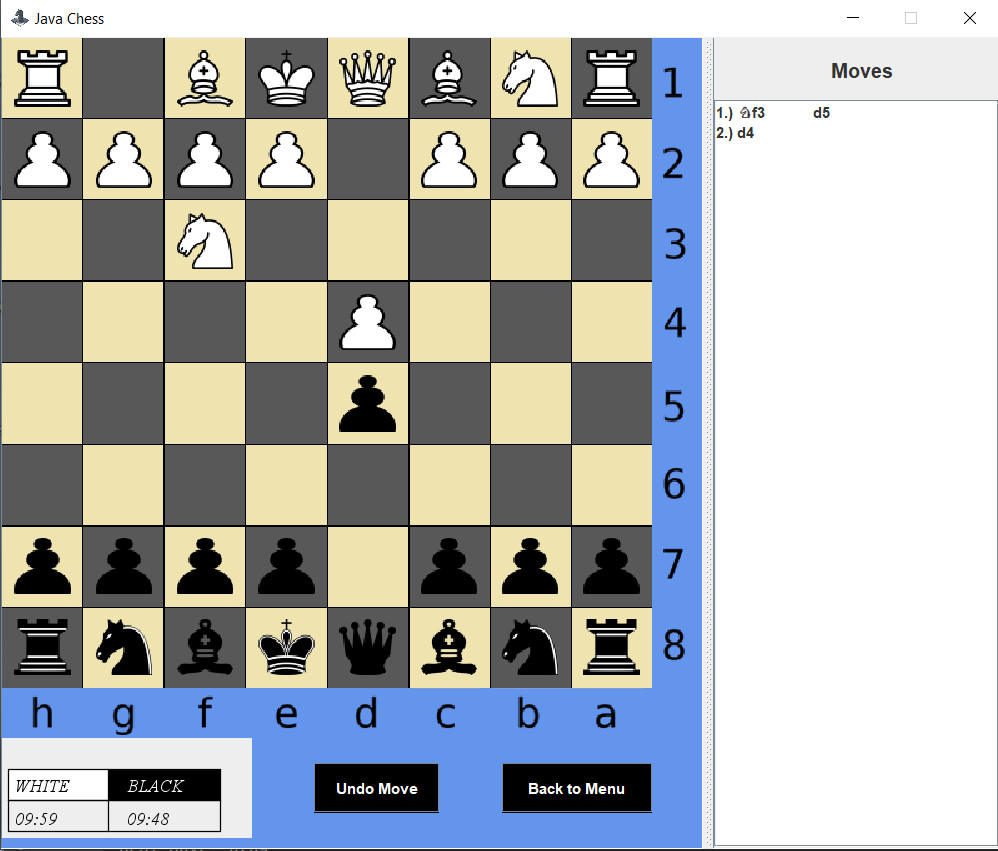 GitHub - ichiyan/Chess-Java: play chess against a friend (offline) or ... GitHub - ichiyan/Chess-Java: play chess against a friend (offline) or ...