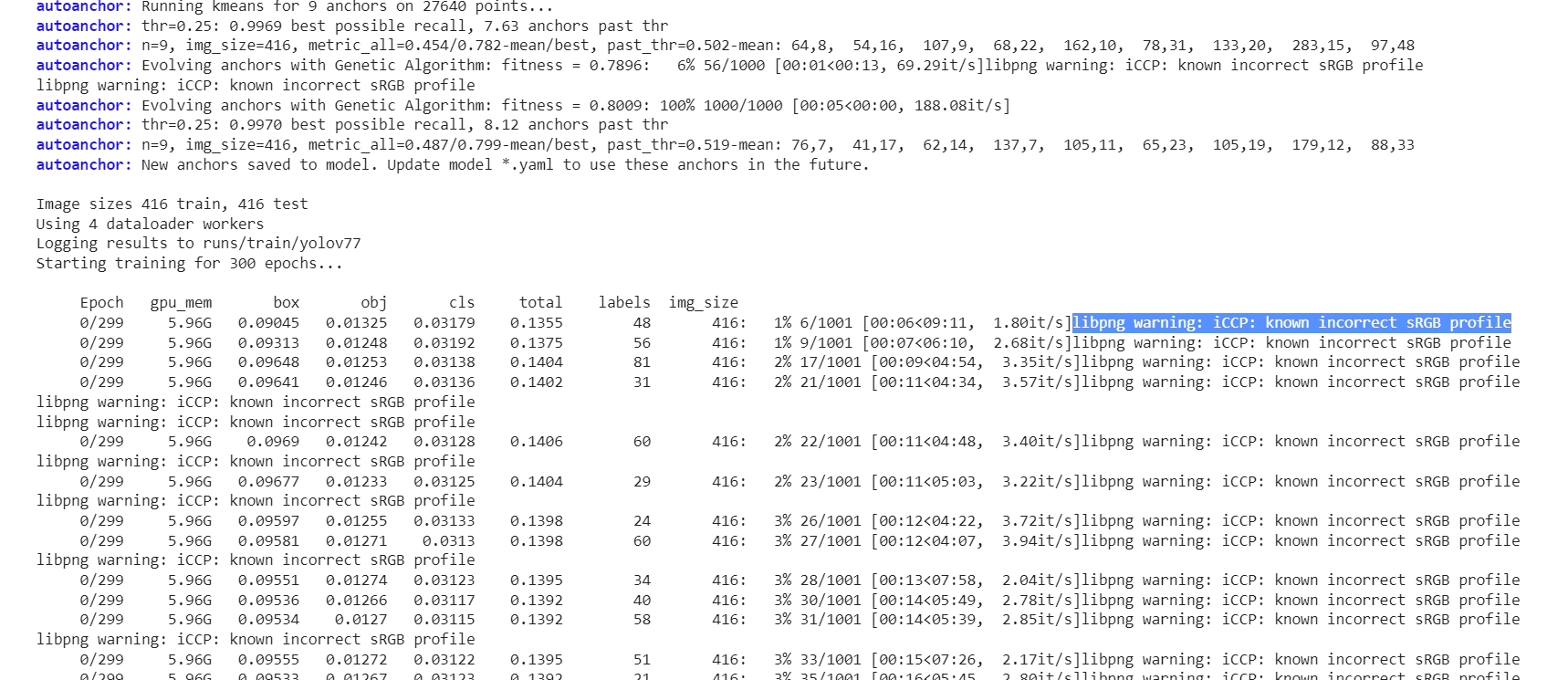 How To Deal With This Warning Libpng Warning Iccp Known Incorrect Srgb Profile This Warning 