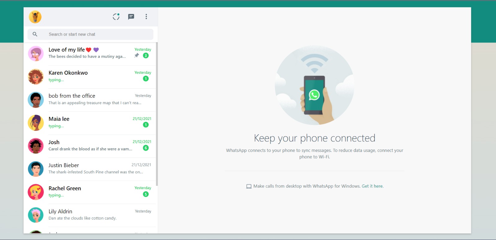 GitHub NofarYunger whatsapp clone React Chat Application