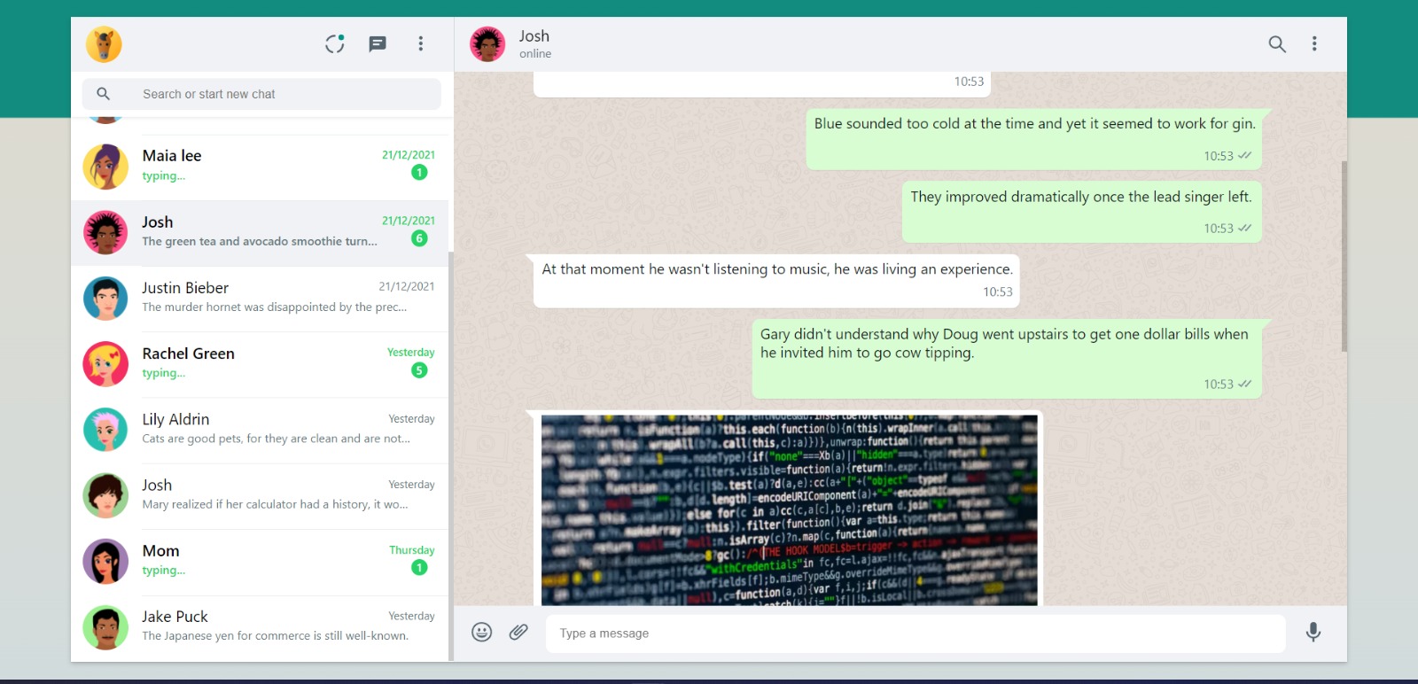 GitHub NofarYunger whatsapp clone React Chat Application