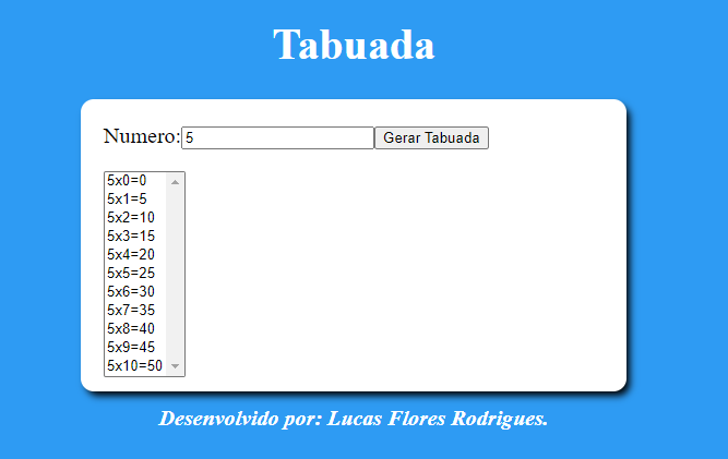GitHub - lucas27java/Tabuada: Tabuada criada em JS,HTML e CSS