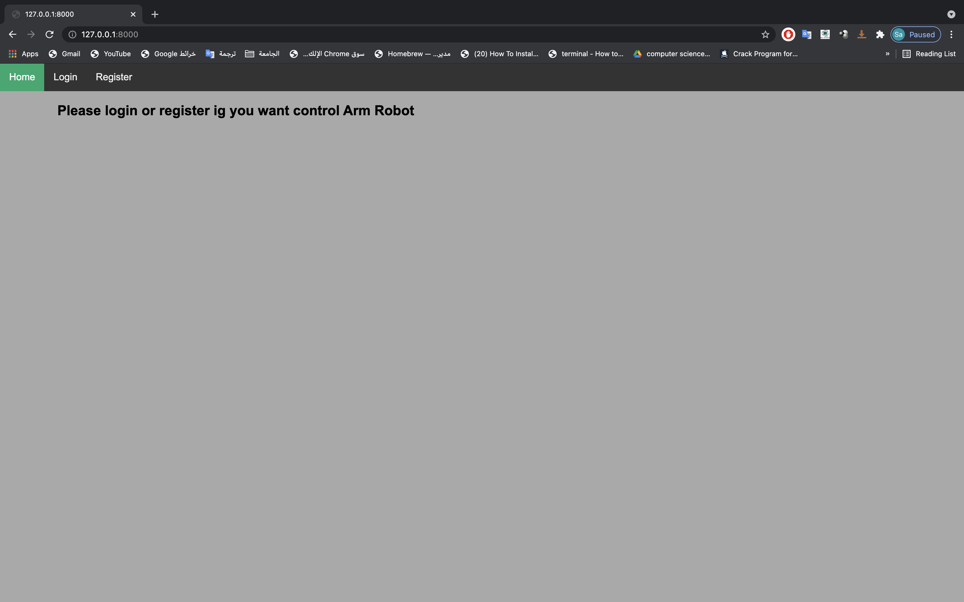 GitHub - aboonasser/Robot-Arm: Task 1 in Summer training (Smart methods)