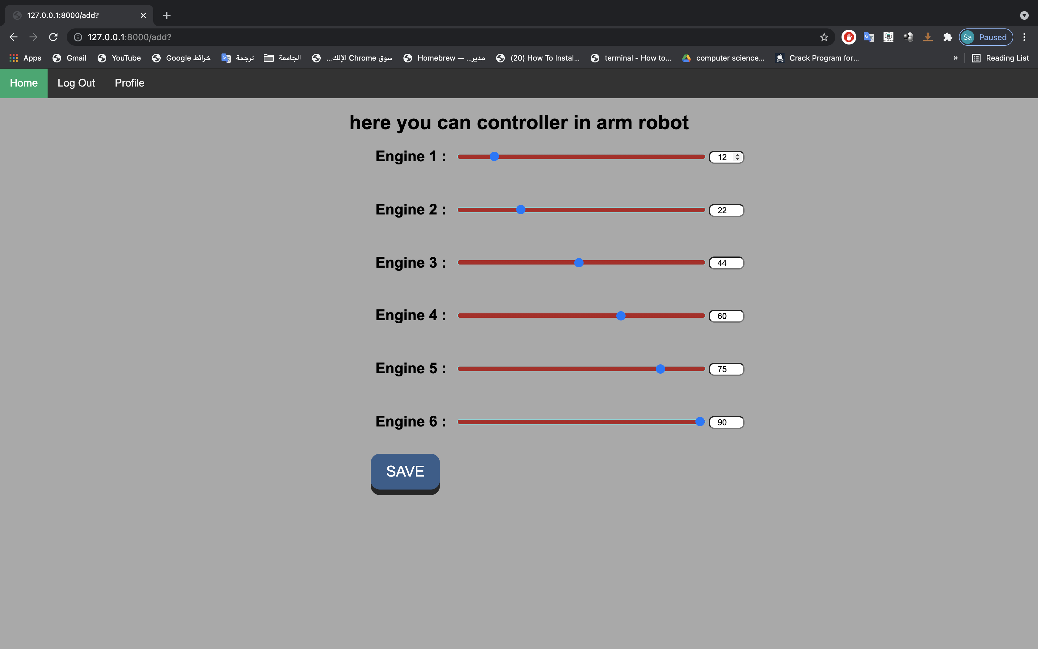 GitHub - aboonasser/Robot-Arm: Task 1 in Summer training (Smart methods)