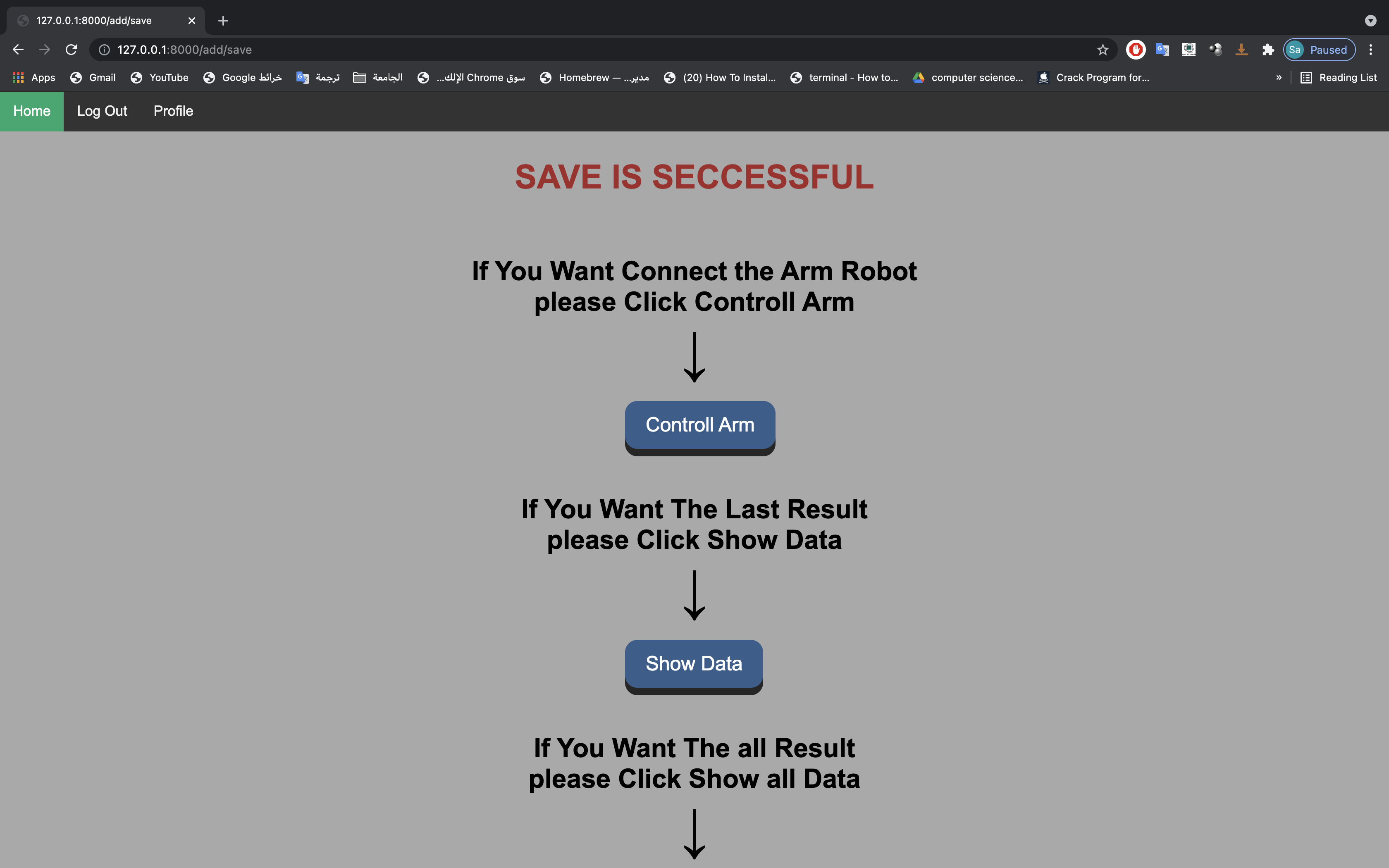 GitHub - aboonasser/Robot-Arm: Task 1 in Summer training (Smart methods)