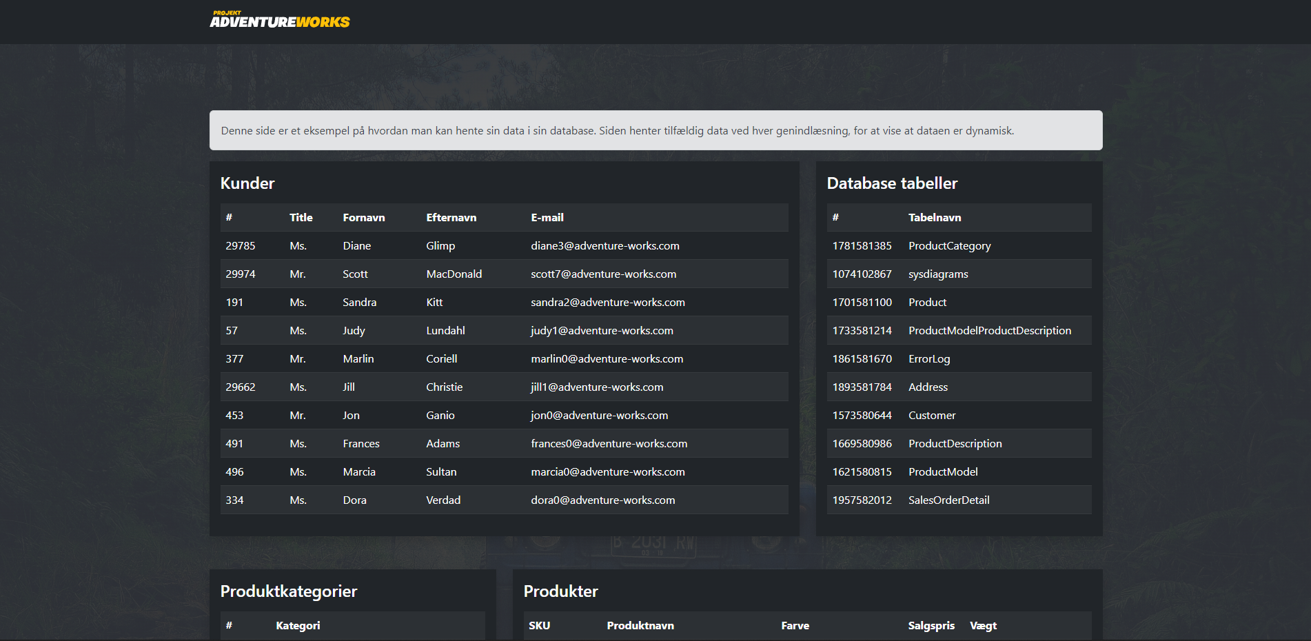 GitHub - MarkusHarrrison/H1-Database-Projekt