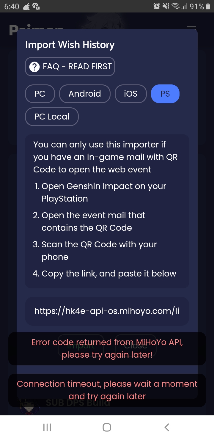 Error code returned from MHY api · Issue #146 · MadeBaruna/paimon-moe ...