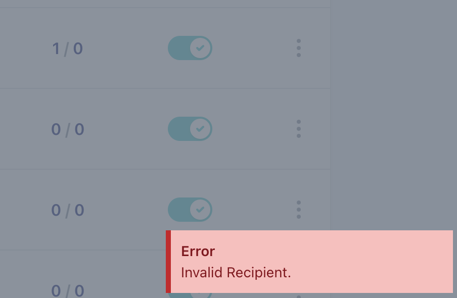 Invalid Recipient · Issue #327 · anonaddy/anonaddy · GitHub